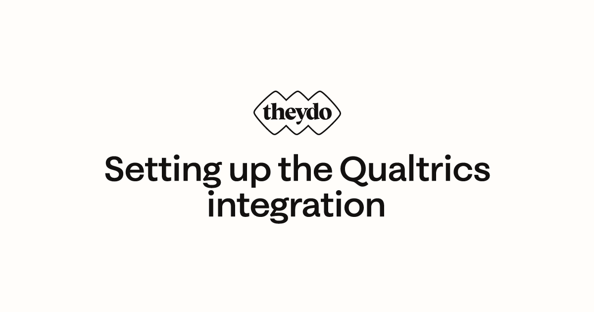 Setting Up The Qualtrics Integration